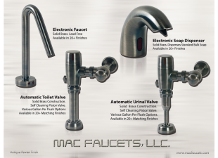 Hands Free Automatic Faucets | Mac Faucets